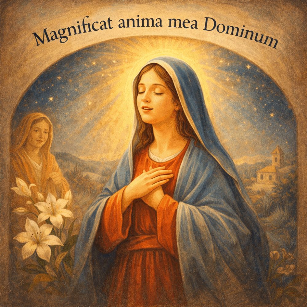 Magnificat anima mea Dominum — la joie humble qui renverse le monde